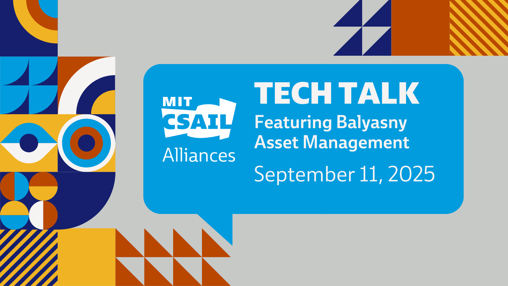 BAM Tech Talk | CSAIL Alliances
